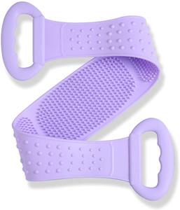 household hub Silicone Bath Scrubber Belt Double-Sided Body Wash ...
