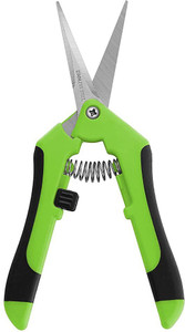 SUPVOX Stainless Steel Garden Snip with Safety Lock Micro-Tip Gardening ...