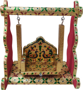 Ruchi Jain SMALL PEACOAK PATRA KANHA JHULA Jhula Price in India - Buy ...