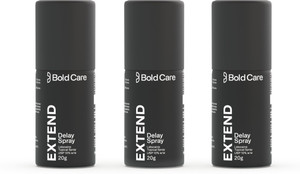 Bold Care Extend Delay Spray for Men -Pack of 3 Price in India - Buy ...