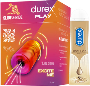 DUREX Slide and Ride Stroker & Real Feel Lube Combo Lubricant Price in ...