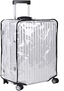 Sky Touch NEW SERIES Luggage Trolley Cover pvc.(24" Inch Transparent ...