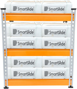 SMART SLIDE 3 Shelf Adjustable Storage Luggage Rack Boltless Storage ...