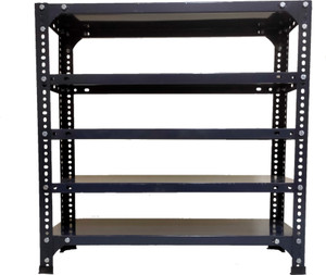 Shelffusion MS Slotted Angle Rack (30 x 9 x 30) inch 5 Shelf Rack ...
