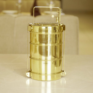Flipkart.com | Brass Globe BRASS TIFFIN BOX | PITAL DABBA | LUNCH BOX ...