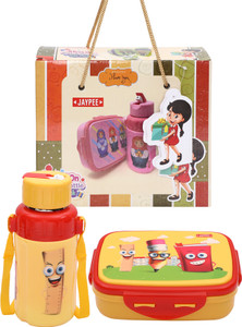 Flipkart.com | JAYPEE Combo of SteelOn Bottle and 2 Containers Lunch Box