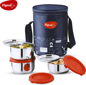 Flipkart.com | Pigeon Nutri Fresh 3 Containers Lunch Box