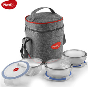 Flipkart.com | Pigeon Healthy Fresh Borosilicate Glass 3 Containers ...