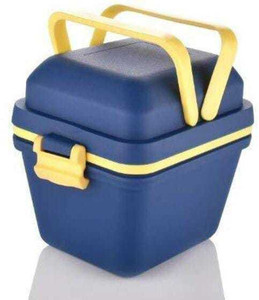 Flipkart.com | MAHAVIR TRADE LANCH BOX (DARCK BLUE) 3 Containers Lunch ...