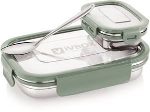Flipkart.com | iVBOX Slim-Pro Lunch Box Stainless Steel Leak-Proof ...