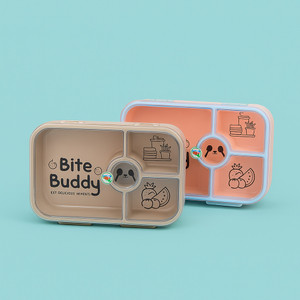 Flipkart.com | Dulung Bite Buddy Kids Lunch Box -4 compartment Bento ...