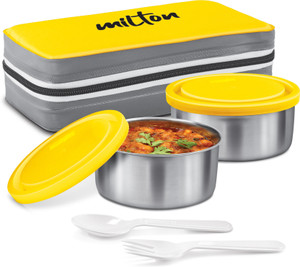 Flipkart.com | MILTON New Mini Insulated Tiffin with 2 , 280 ml Each ...