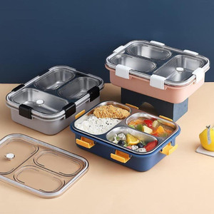 Flipkart.com | AAK INSULATED LUNCH BOX WITH SPOON AND FORK 3 Containers ...