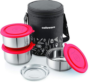 Flipkart.com | cello Max Fresh Thermostyle Stainless Steel Lunch Pack ...