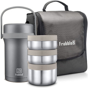 Flipkart.com | Frabble8 Warm-n-Fresh Steel Double Wall Insulated Tiffin ...