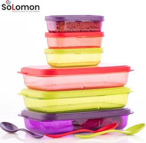 Flipkart.com | Solomon ™ Premium Quality Airtight Push Lock Plastic ...