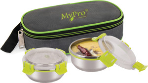 Flipkart.com | Mypro - Easy Lock 2 Lunch Pack- 2 AirTight Steel ...