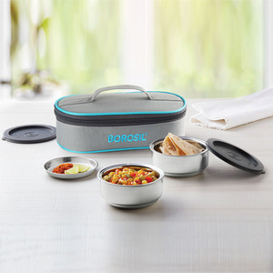 Flipkart.com | BOROSIL Carry Fresh Prime 2 Containers Lunch Box
