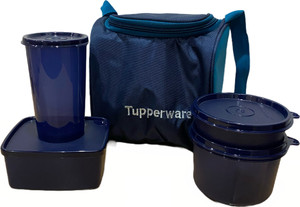 Flipkart.com | TUPPERWARE metro lunch 4 Containers Plastic Office Lunch ...