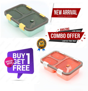 Flipkart.com | TRENDINGKITCHEN Combo lunch box for kids 3 Containers ...