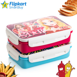 Flipkart.com | Flipkart SmartBuy Plastic 4 Containers Lunch Box