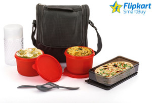Flipkart.com | Flipkart SmartBuy STAINLESS STEEL LUNCH BOX 4 Containers ...