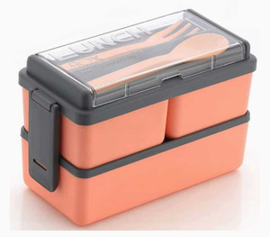 Flipkart.com | ECOMET Orange 3 Containers Lunch Box