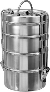Flipkart.com | SAVAGE stainless steel 4 layer tiffin box (pack of 1) 4 ...