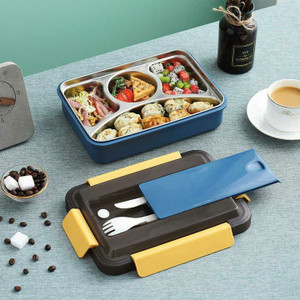 Flipkart.com | Modinity 4 Compartment Unique Designs Good Quality Lunch ...
