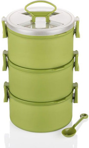 Flipkart.com | mouser Lunch Box Leak Proof 3 Compartment Safe Food ...