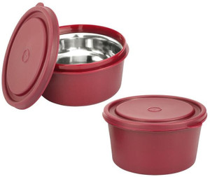Flipkart.com | FOOD 8 Savvy Inner Stainless Steel Containers for Office ...