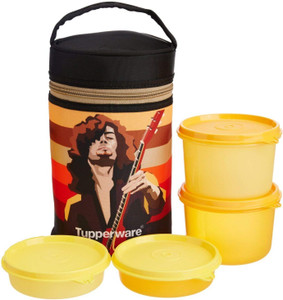 Flipkart.com | TUPPERWARE Plastic Rocker Lunch Set with Bag 4 ...