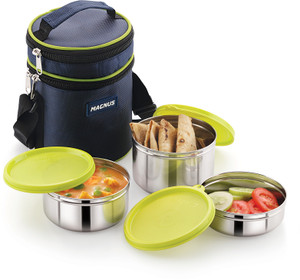 Flipkart.com | Magnus ROMEO-3 Easy Lock Airtight Stainless Steel 3 Pcs ...