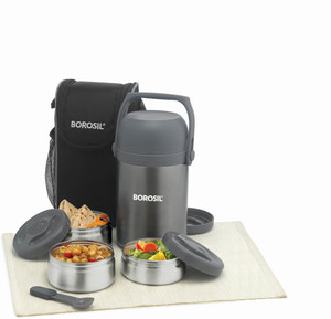 Flipkart.com | BOROSIL Insulated Hot & Fresh Lunch Box Upto 8 Hrs 3 ...