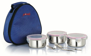 Flipkart.com | DIAMOND Food Pack Set of 3 with Plastic Lid 3 Containers ...