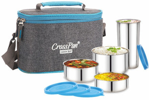 Flipkart.com | CrossPan Stainless Steel Lunch Box / Tiffin Box 200ml ...