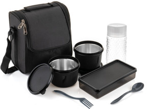 Flipkart.com | EXODUS PREMIUM Lunch Box with Bottle 3 Containers Lunch ...