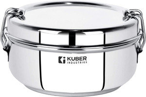 Flipkart.com | KUBER INDUSTRIES Lunch Box with Steel Separator Plate ...