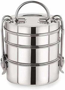Flipkart.com | Decaleast Stainless Steel Traditional Indian Lunch Boxes ...