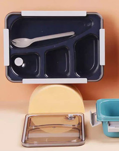 Flipkart.com | Foschini 4 Compartment Lunch Boxes , Microwave Freezer ...