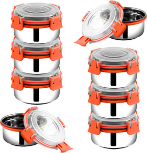 Flipkart.com | BOWLMAN Smart Clip Lock Containers 8 Containers Lunch Box