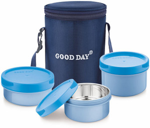 Flipkart.com | Good Day Easymeal_3pcs_blue 3 Containers Lunch Box
