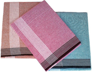 Bestcloth Solid Blue, Brown, Pink Lungi Price in India - Buy Bestcloth ...