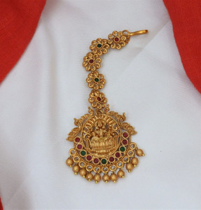 BHARGAV ART Alloy Maang Tikka Price in India - Buy BHARGAV ART Alloy ...