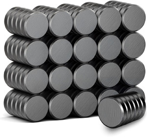 MUAR Ceramic Small Round Magnets 18mm x 3mm Multipurpose Office Magnets ...