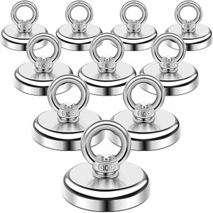 MAGNETICKS 5 Piece of 32mm Neodymium Strong Round Magnet 32KG (70Lbs ...