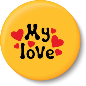 PEACOCKRIDE In Loving Memory Badge Price in India - Buy PEACOCKRIDE In ...