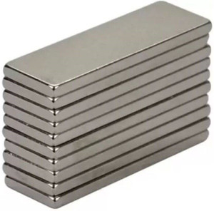 BUI Store 10 Pieces of 30mm x 10mm x 2mm Neodymium Magnets - N52 ...