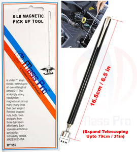 Mass Pro Pen Type Telescopic Magnetic Scrap Lifter 5~8lbs Pickup ...