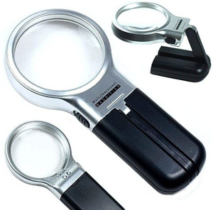 Levin Magnifying Lens 3 in 1 High-Powered Magnification Hand-Held ...